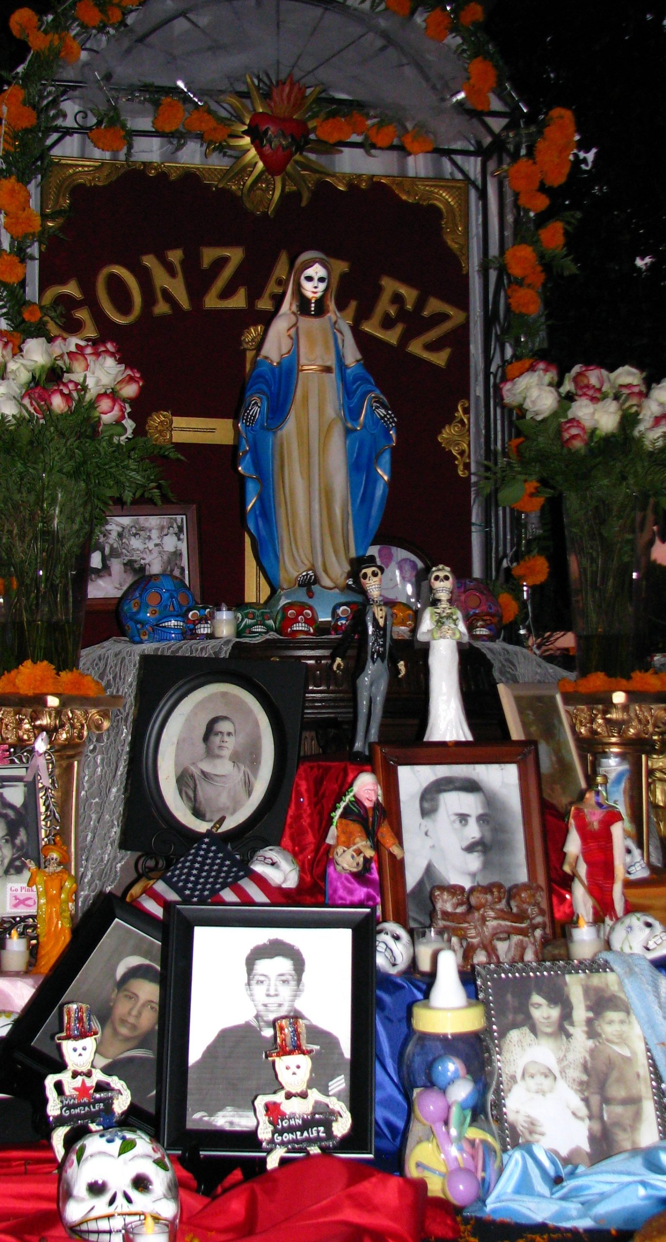 Olvera Street Day of the Dead - Los Angeles with a Mexica Flair