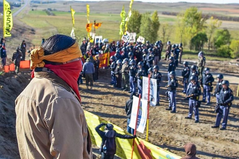 Ryan Vizzions' Iconic Beauty of Standing Rock